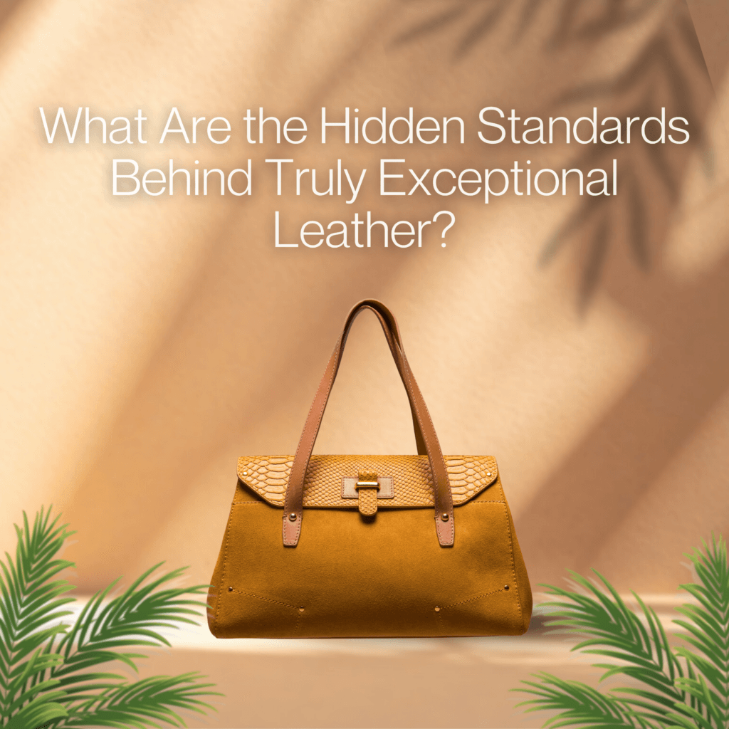 What Are the Hidden Standards Behind Truly Exceptional Leather ...